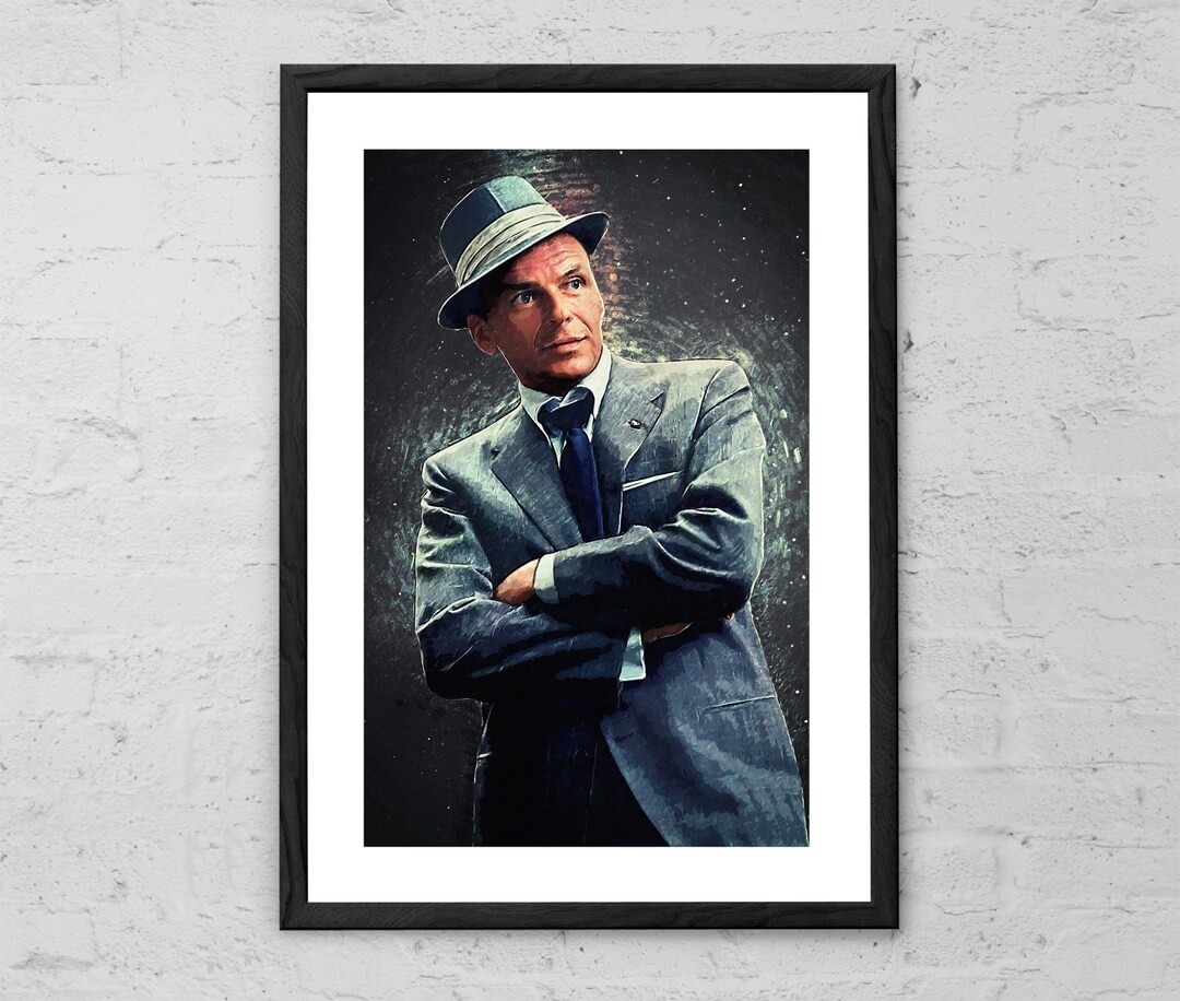Frank Sinatra - Digital Painting - Frank Sinatra Poster - Frank Sinatra ...