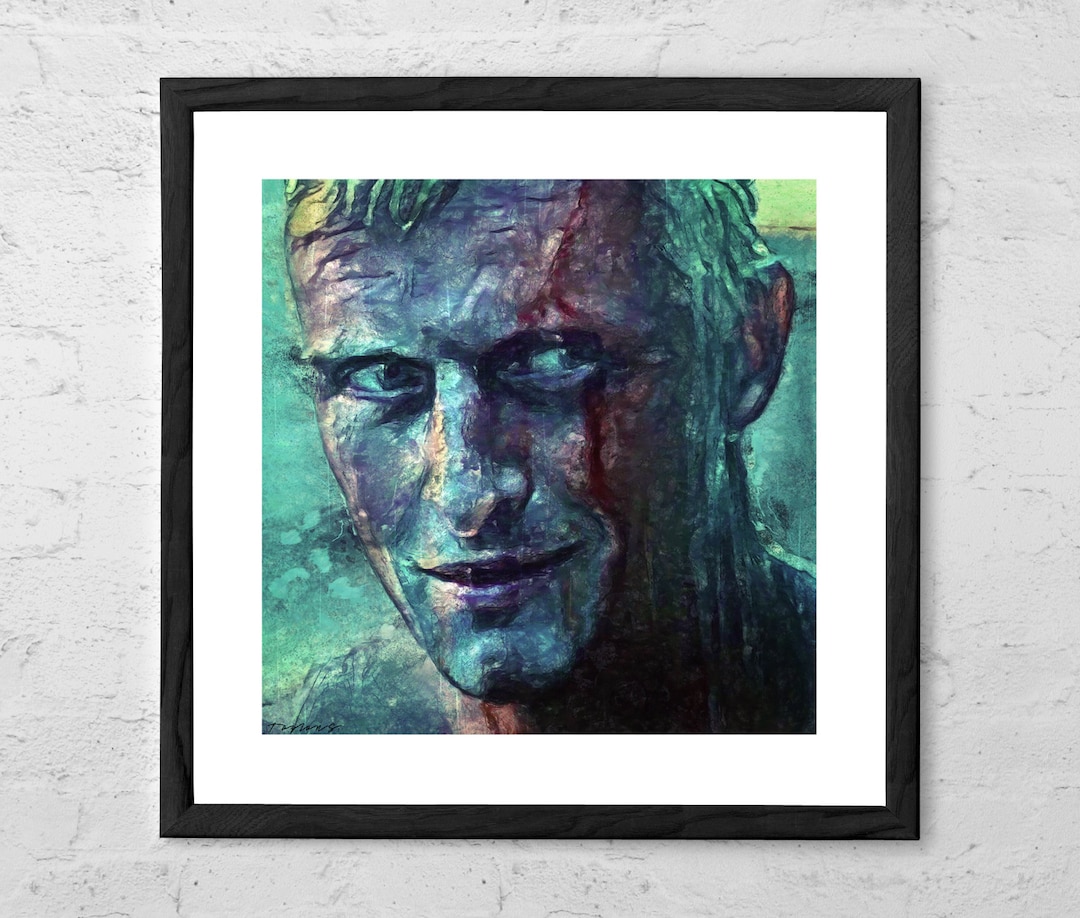 Roy Batty - Painting - Blade Runner - Rutger Hauer - Movie Art Print ...