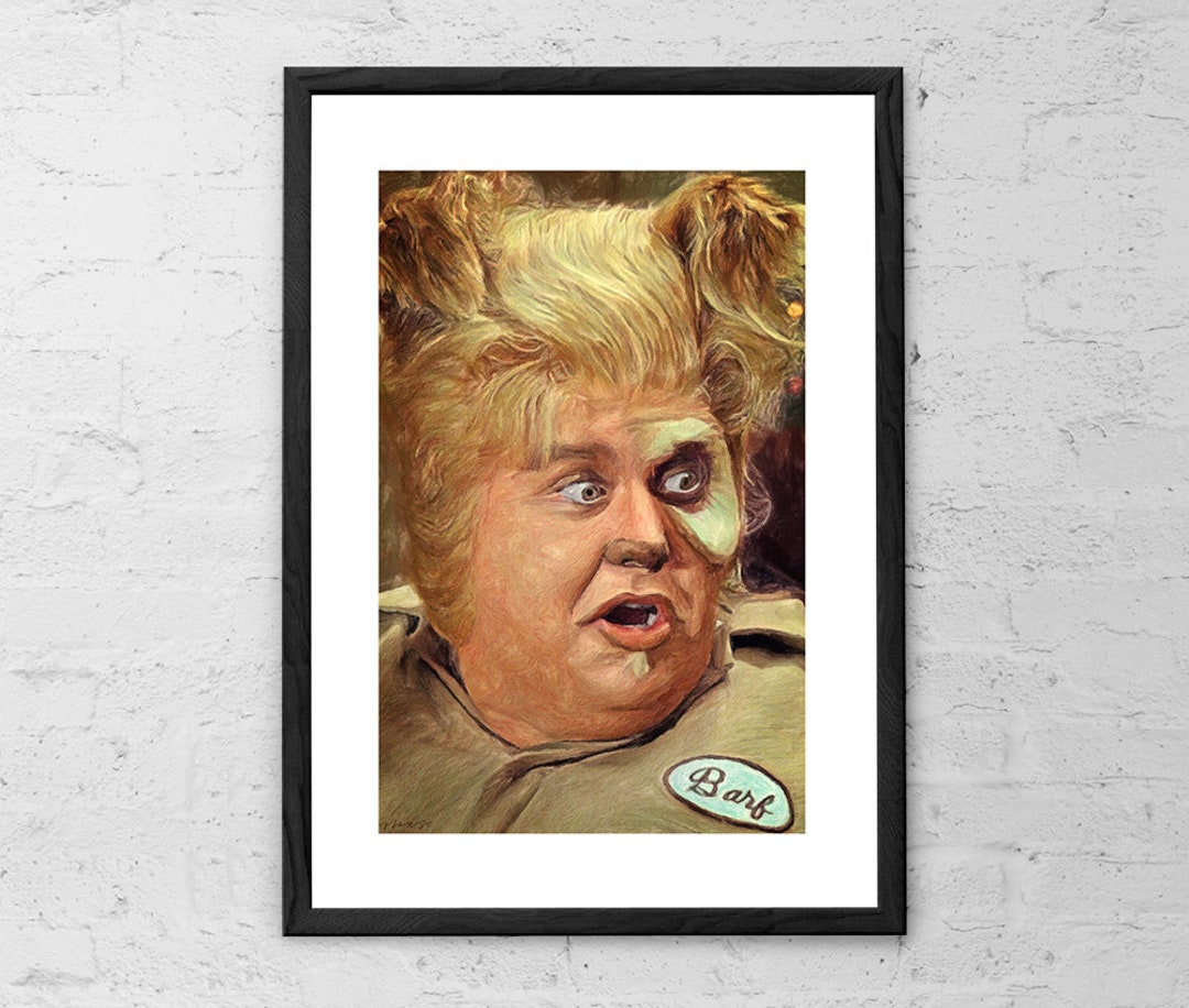 Barf - Painting - Art Print - Spaceballs Movie Poster - John Candy Art ...