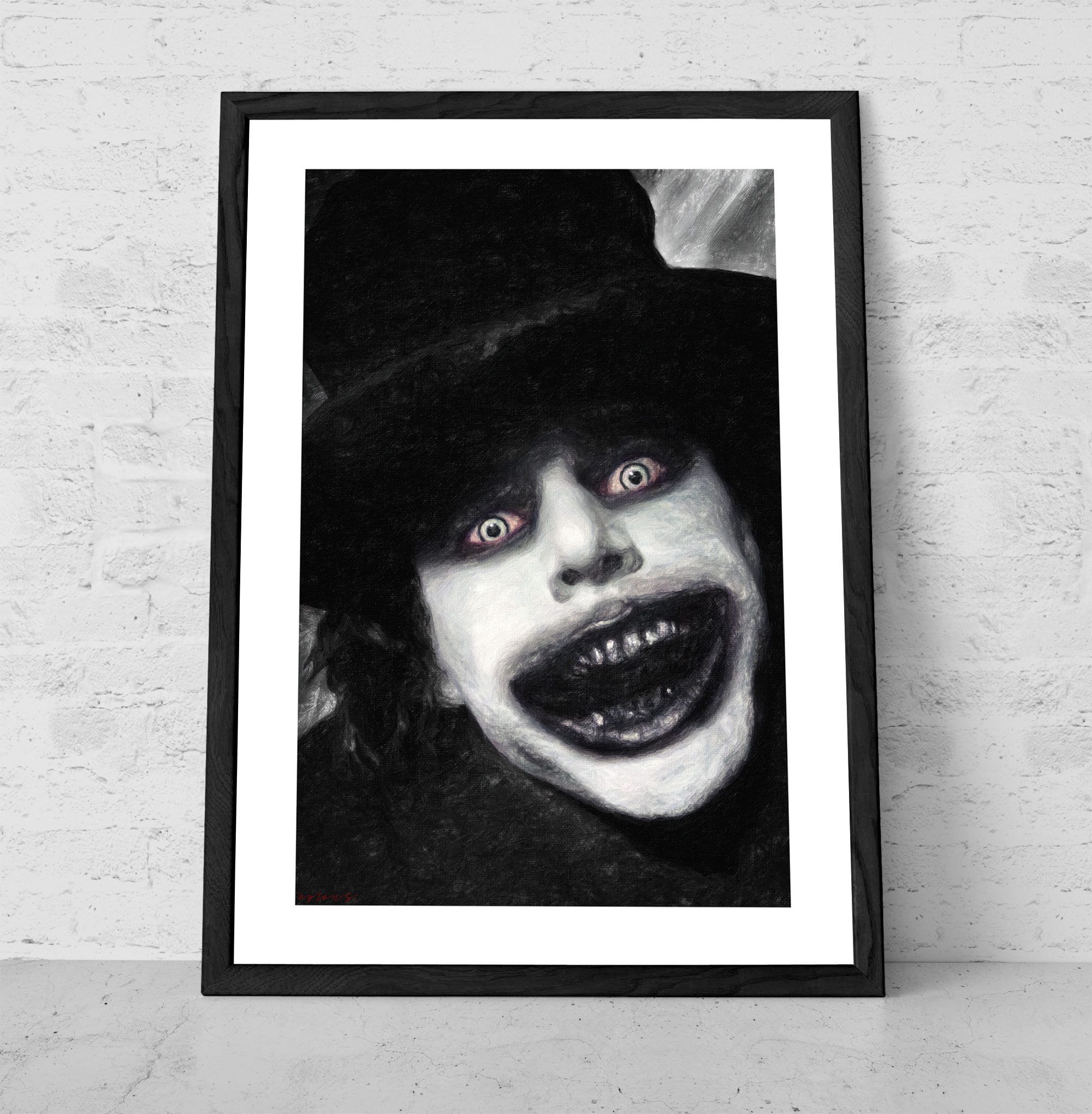 The Babadook. Painting Horror Decor Movie Art Print Movie Poster ...
