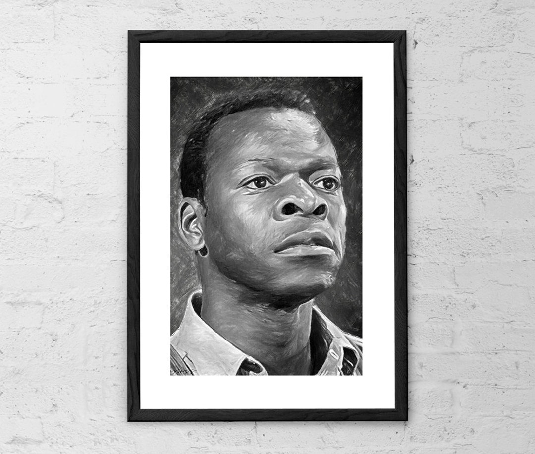 Brock Peters as Tom Robinson in to Kill a Mockingbird - Painting - Art ...