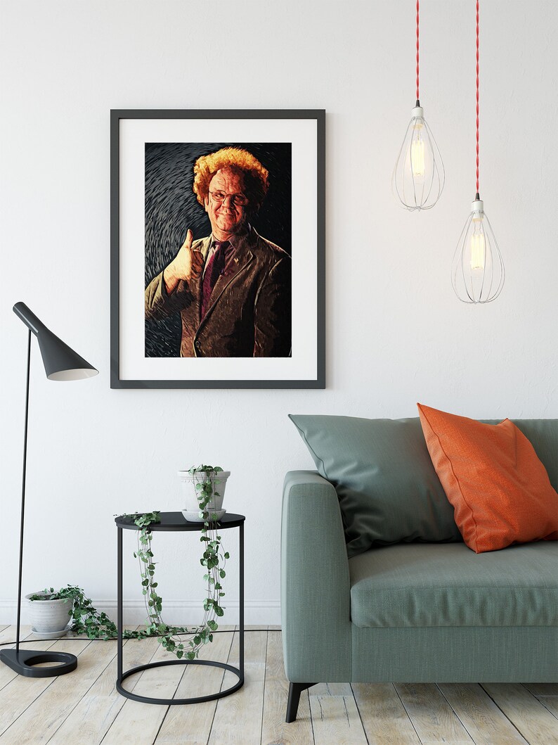 Dr. Steve Brule Art Print John C. Reilly Check It Out With Dr. Steve ...