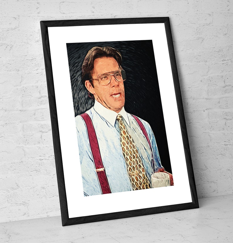 Bill Lumbergh - Office Space - Illustration - Office Decor - Mike Judge ...