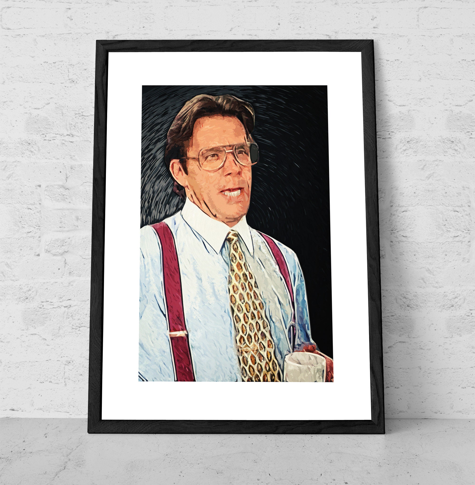 Bill Lumbergh Office Space Illustration Office Decor - Etsy