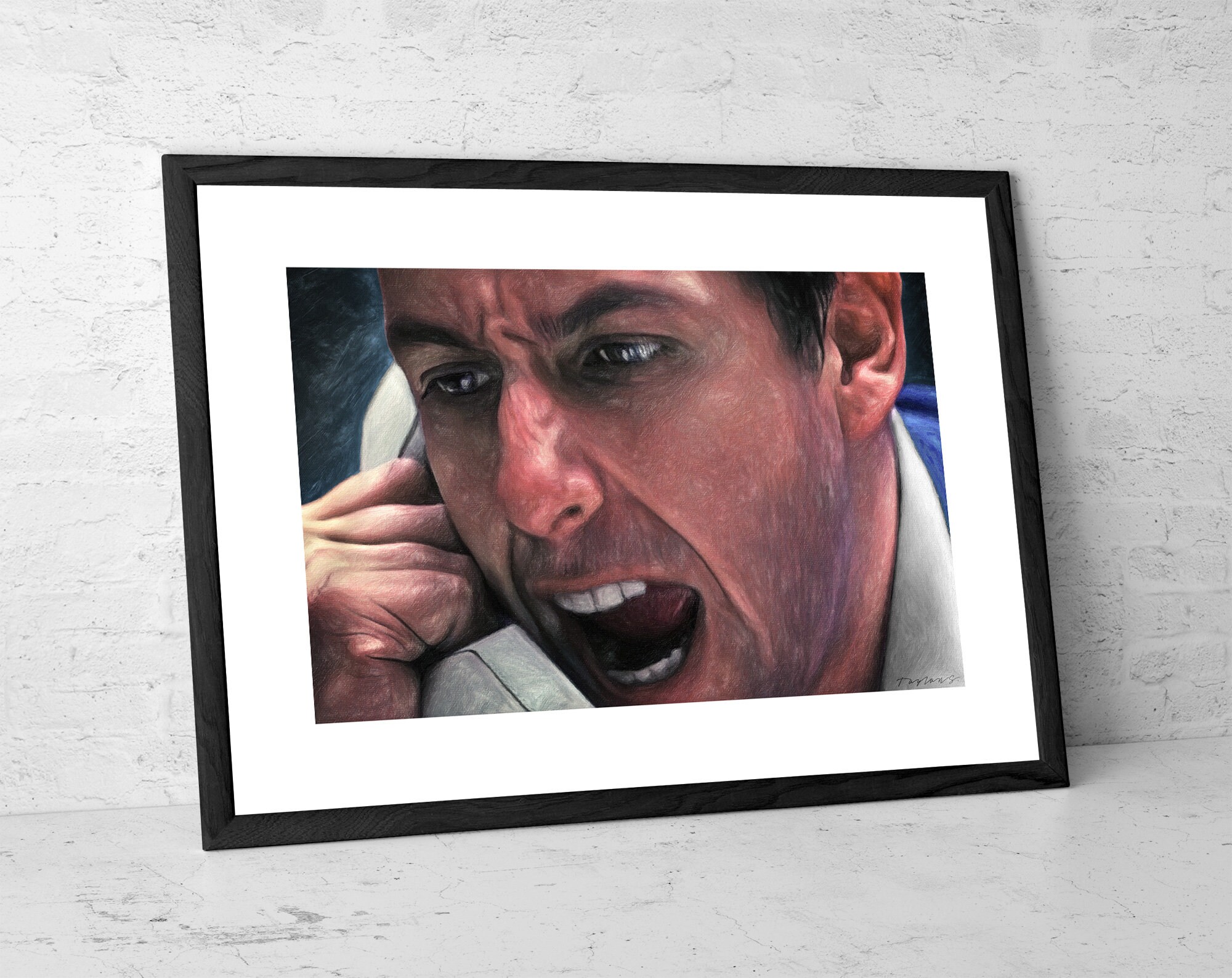 Adam Sandler as Barry Egan Painting Art Print Movie - Etsy UK