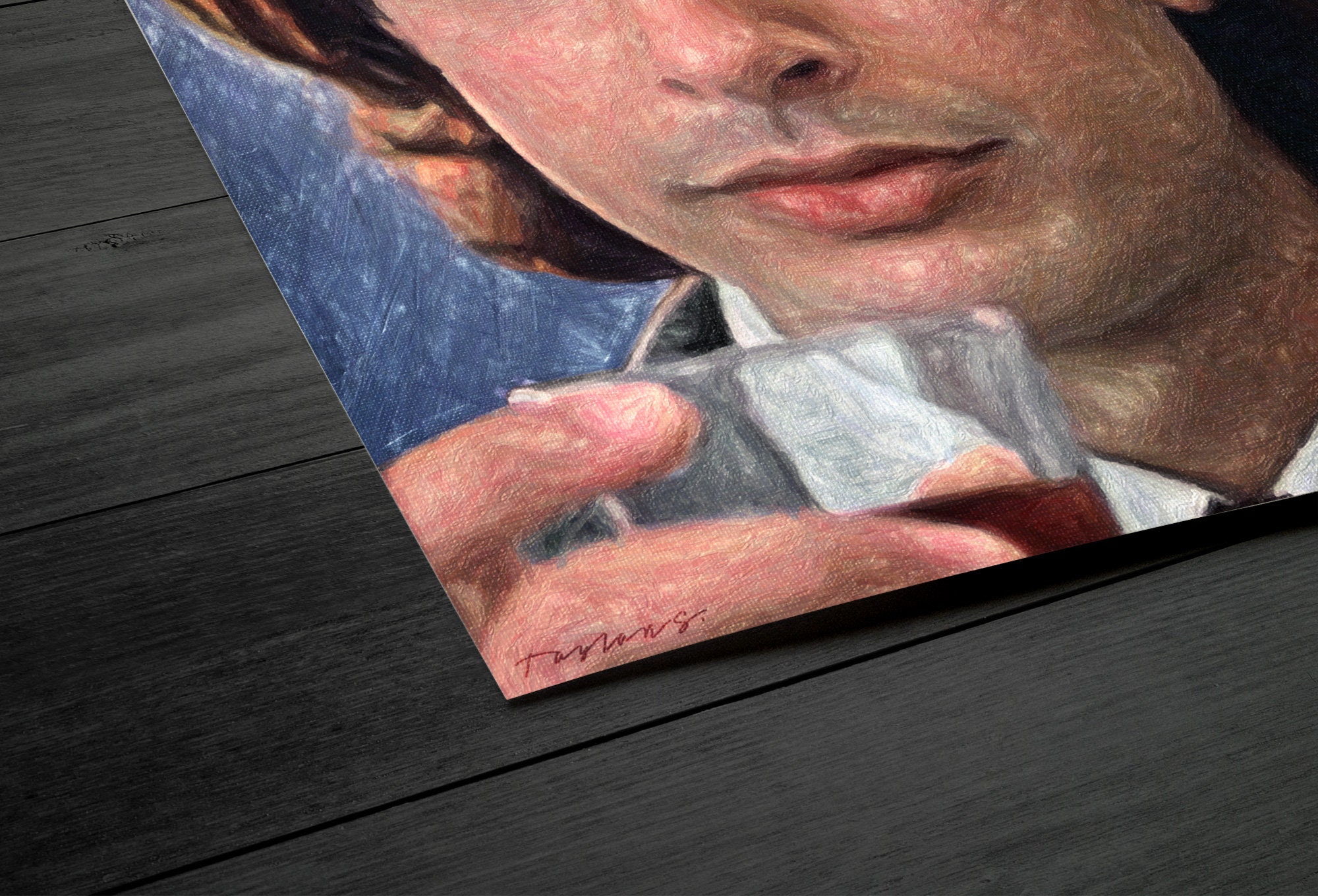 Jeff Goldblum as Seth Brundle the Fly Movie Art Painting Art Print Jeff ...
