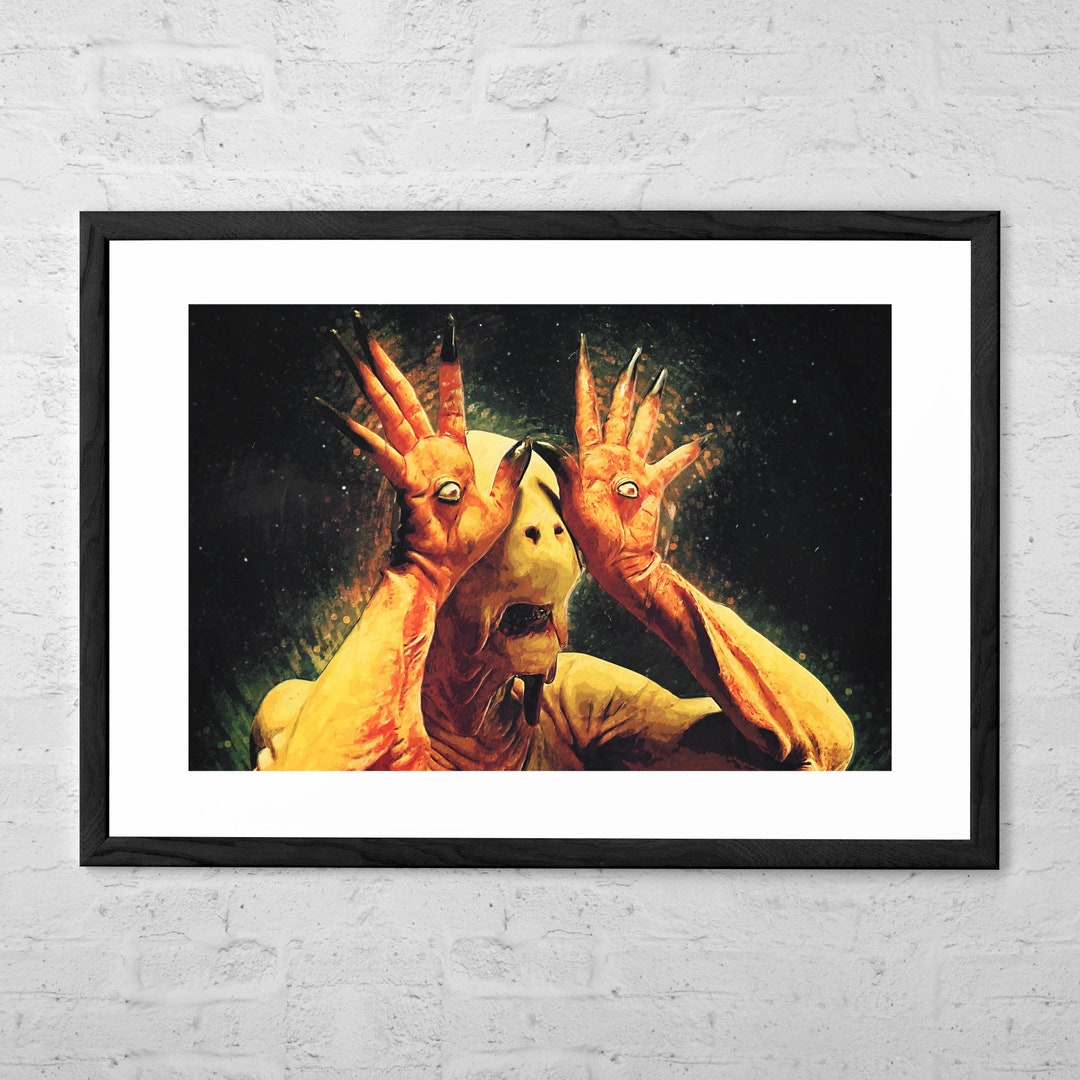 Pale Man - Pan's Labyrinth - Illustration - Movie Poster - Pan's ...