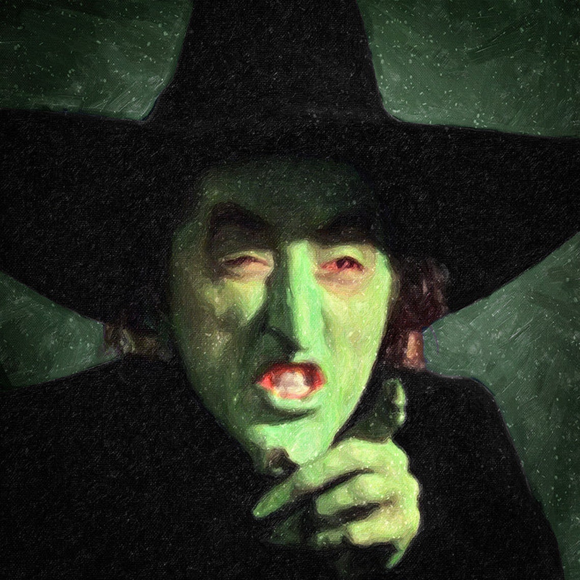 Wicked Witch of the West Margaret Hamilton Wizard of Oz - Etsy