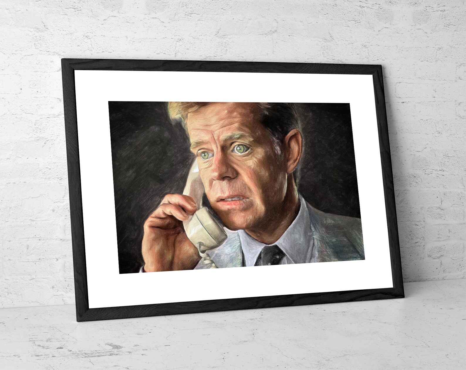 William H. Macy as Jerry Lundegaard in Fargo Painting Art Print Movie ...
