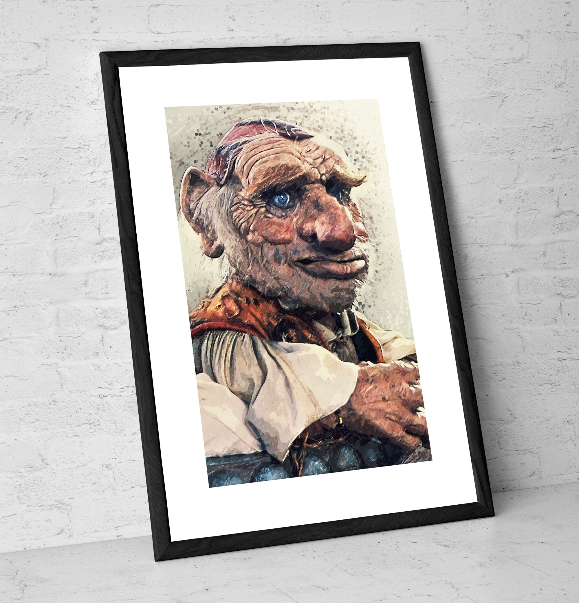 Hoggle Labyrinth Movie Illustration the Labyrinth Labyrinth Poster ...
