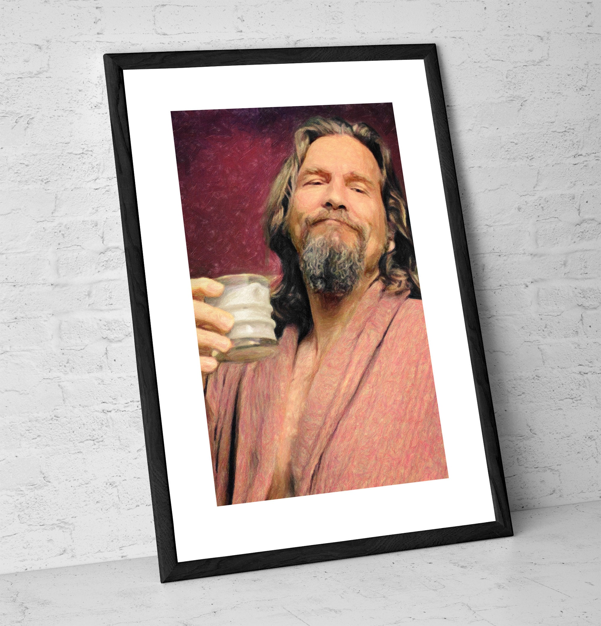 The Dude - the Big Lebowski - Jeff Bridges - the Dude Abides - Movie ...