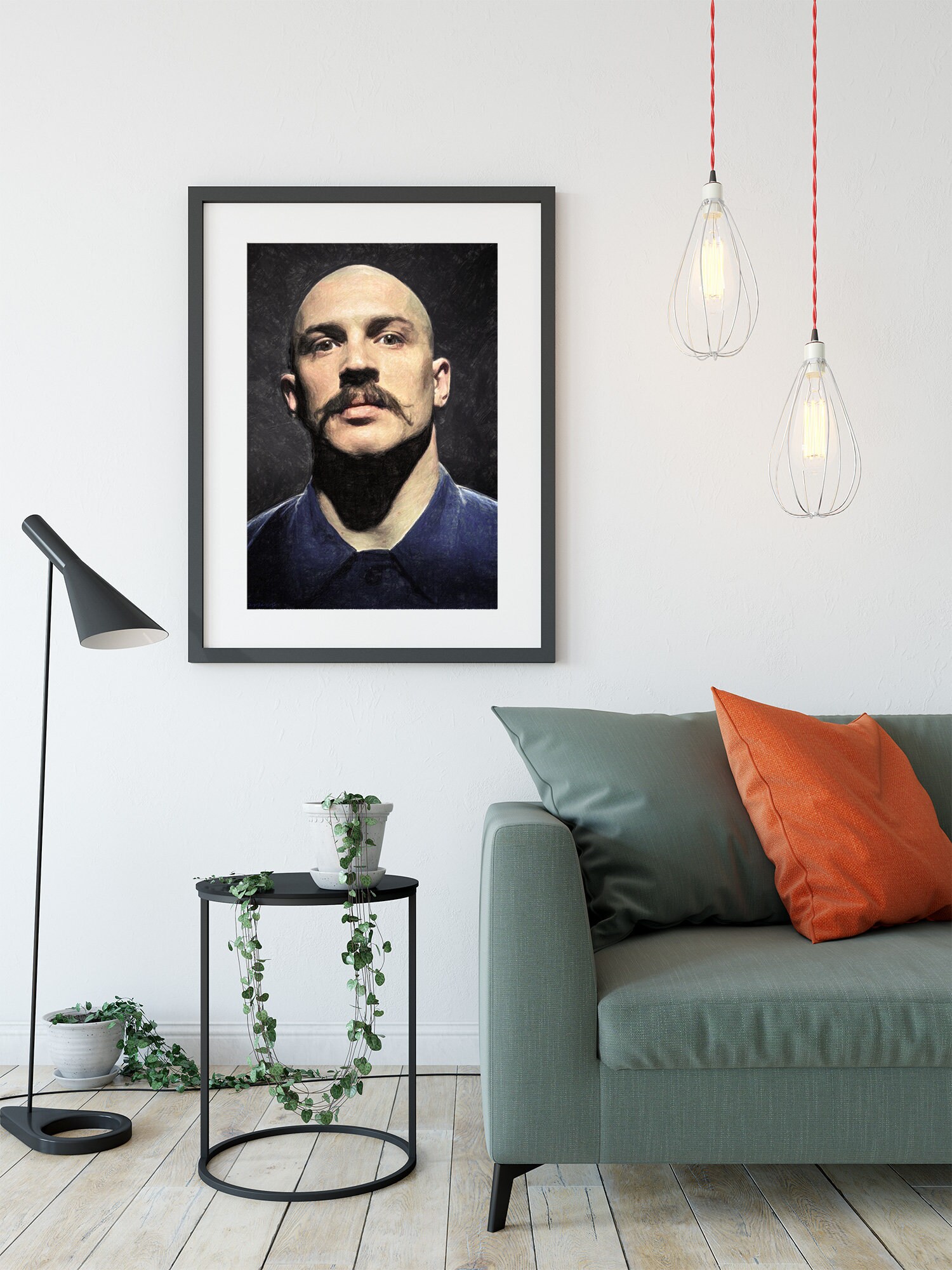 Bronson Painting Portrait Movie Art Print Tom Hardy | Etsy