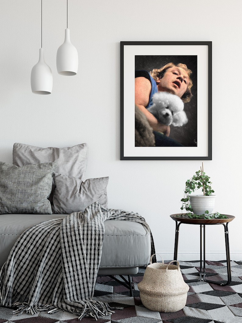 Buffalo Bill Jame Gumb Painting Art Print Silence of - Etsy