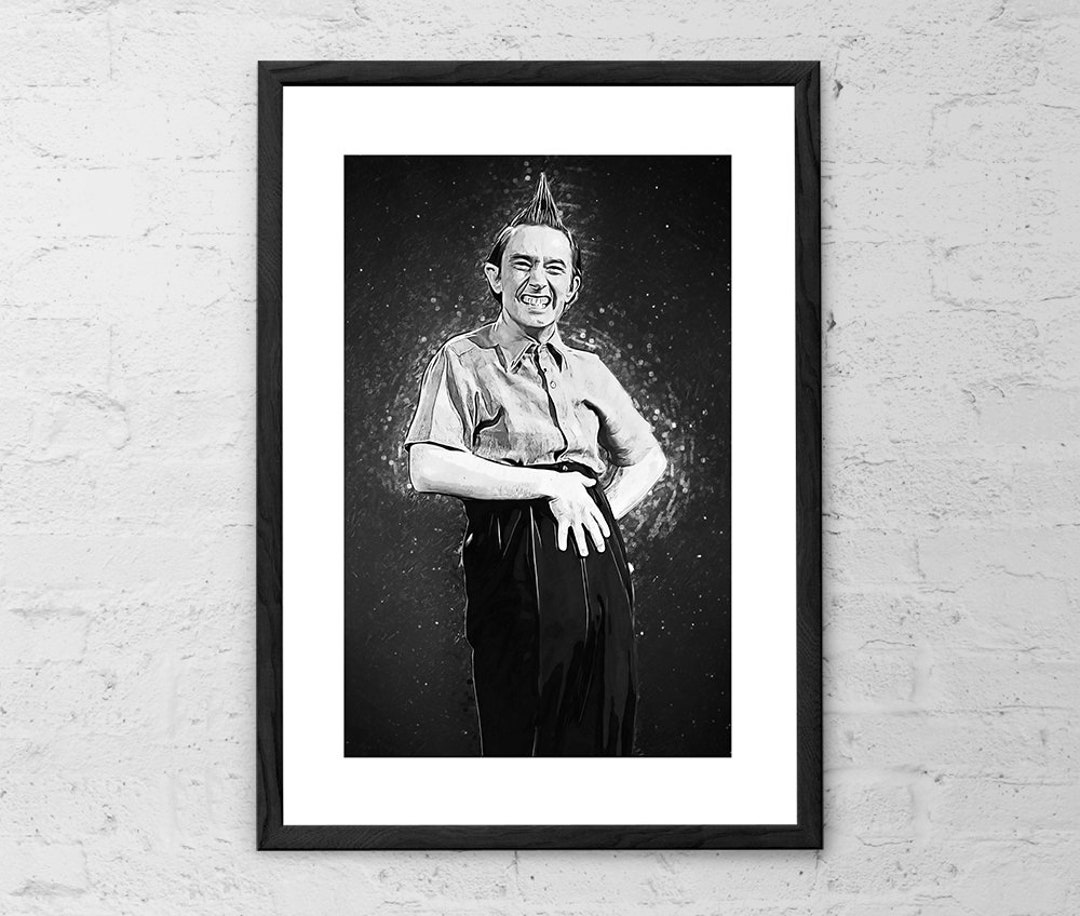 Ed Grimley - Illustration - Art Print - Martin Short - TV Poster ...