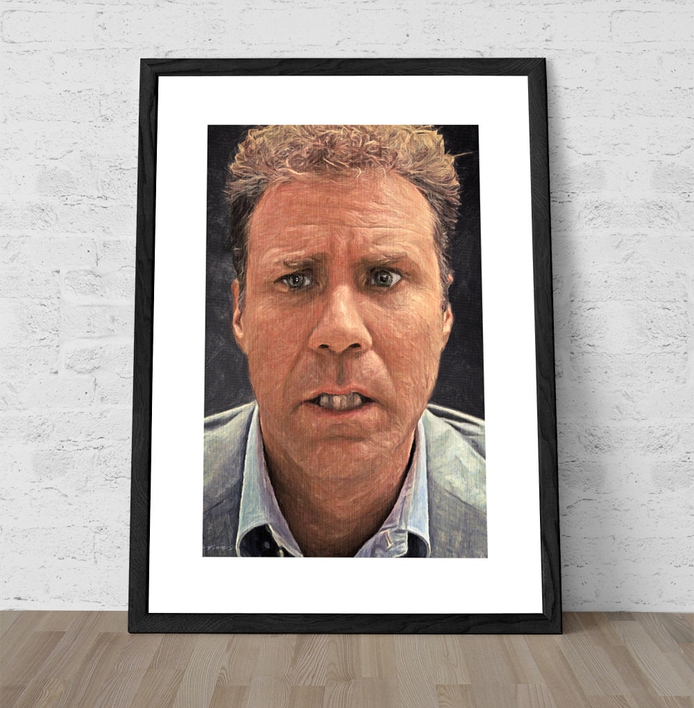 Will Ferrell Funny Portrait