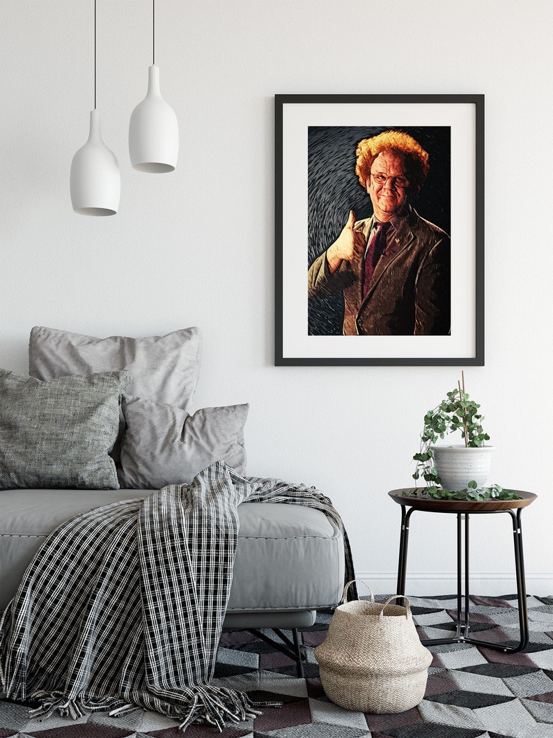 Dr. Steve Brule Art Print John C. Reilly Check It Out With Dr. Steve ...