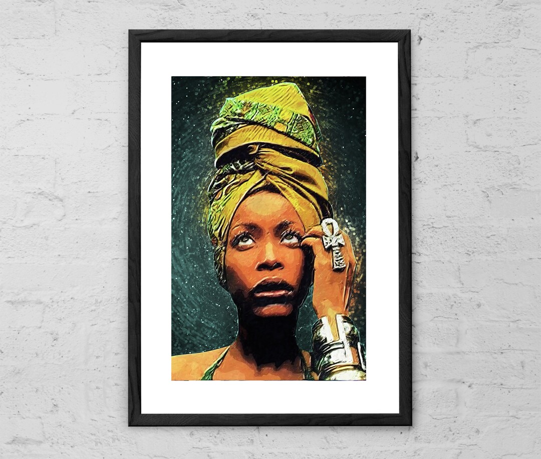 Erykah Badu - Illustration - Music Poster - Soul - Baduizm - Music Icon ...