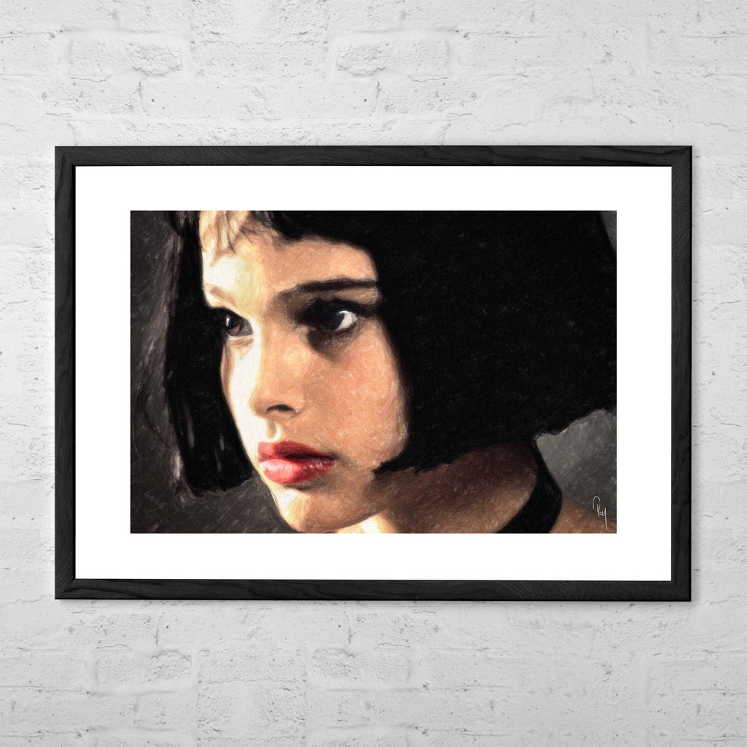Mathilda - Leon the Professional - Painting - Leon Movie - Natalie ...