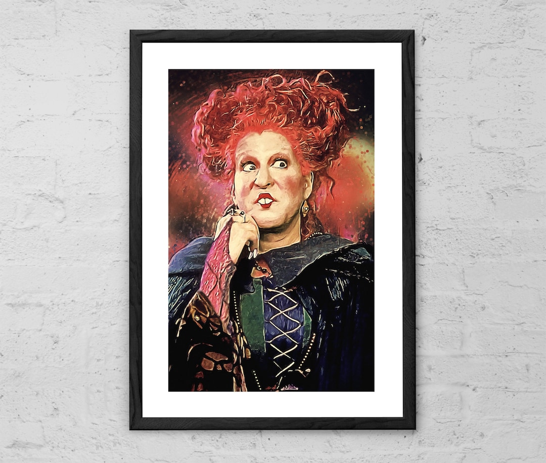 Winifred Sanderson - Illustration - Winnie - Hocus Pocus - Movie Art ...