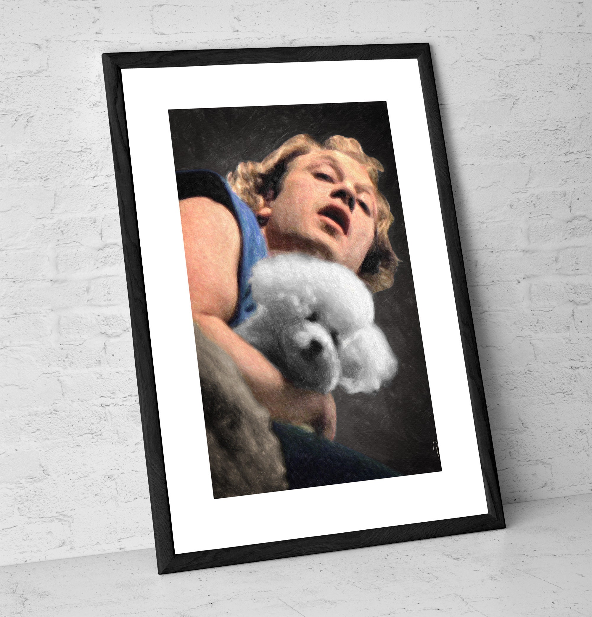 Buffalo Bill Jame Gumb Painting Art Print Silence of - Etsy