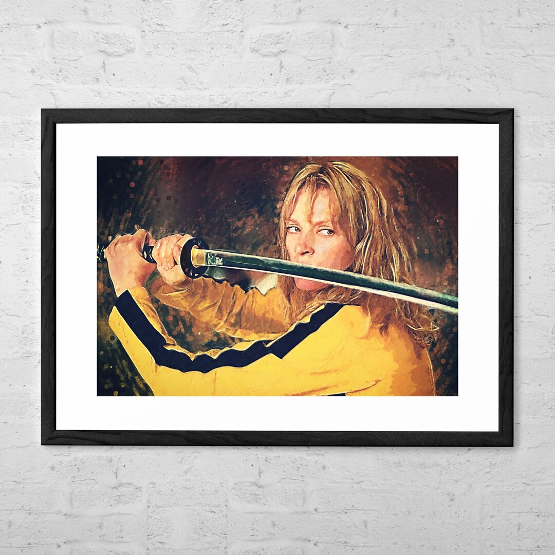 Beatrix Kiddo Kill Bill Ilustração Pôster do filme Quentin Tarantino A ...