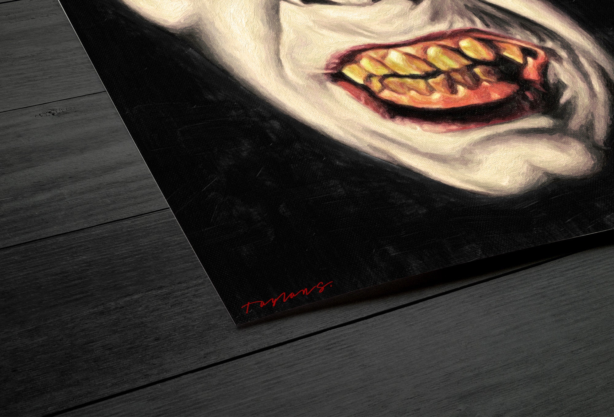 Captain Howdy Pazuzu Painting Exorcist Horror Decor Movie Art Print ...
