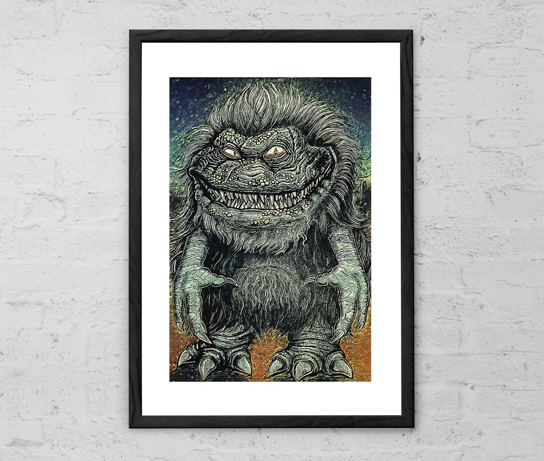Critters - Illustration - Horror Decor - Monster - Creature - Horror ...