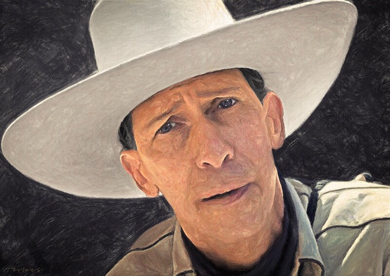 Buster Scruggs Painting Art Print the Ballad of Buster Scruggs Movie ...