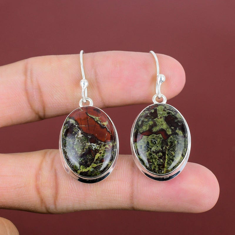 Bloodstone Jewelry - Etsy