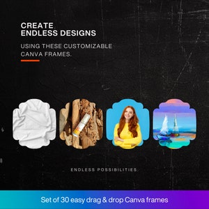 Editable Canva Frame Template Bundle, Drag and Drop Your Own Design Canva Frame, Royal Islamic ...