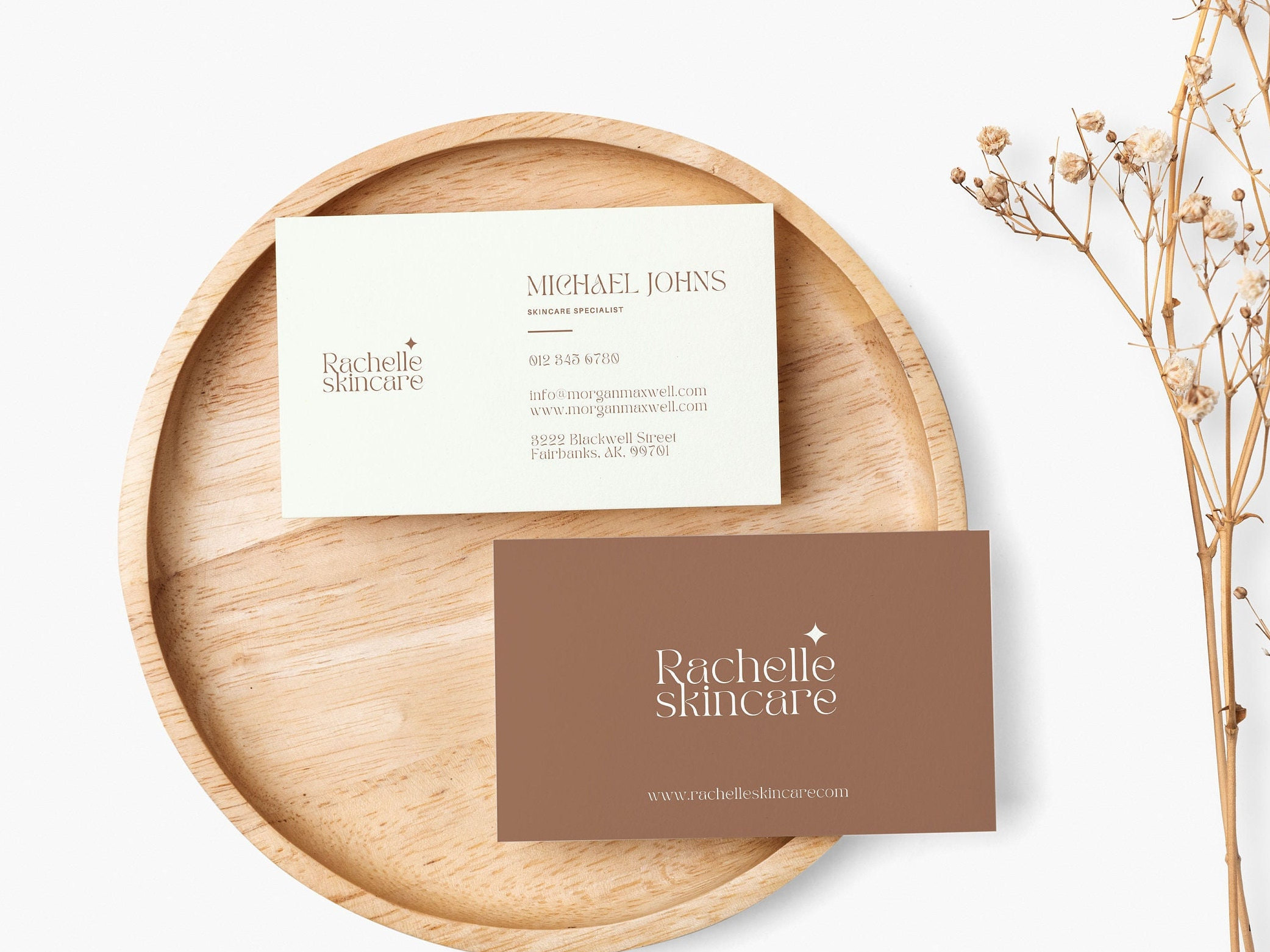 Editable Canva Business Card Template Instant Download Business Card ...