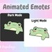 Froggy Animated Twitch Emote | Twitch Emoji Animated | Cute Emotes for ...