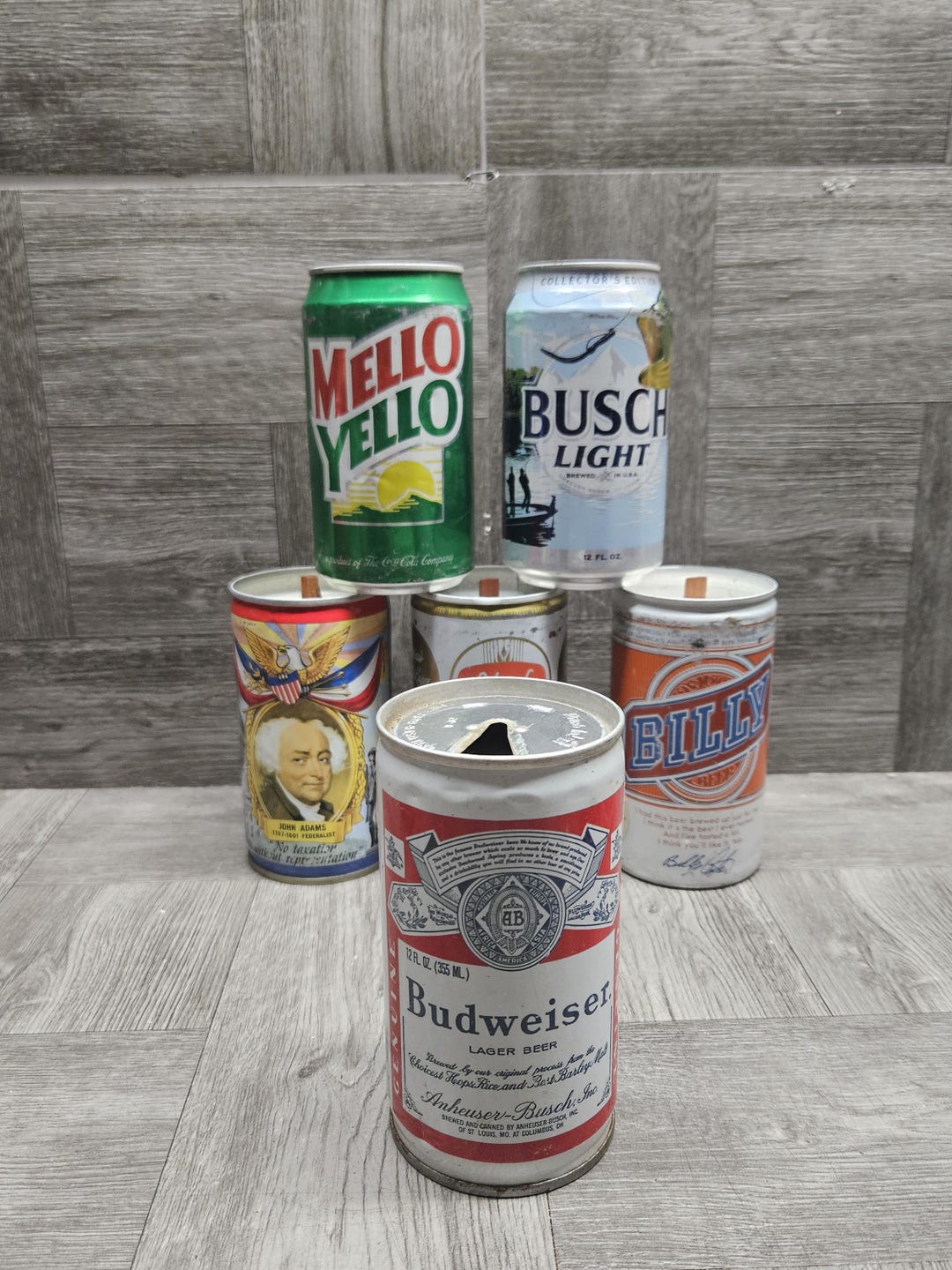 Vintage Budweiser Beer Can Candle - Etsy