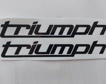 Triumph Decal - Etsy