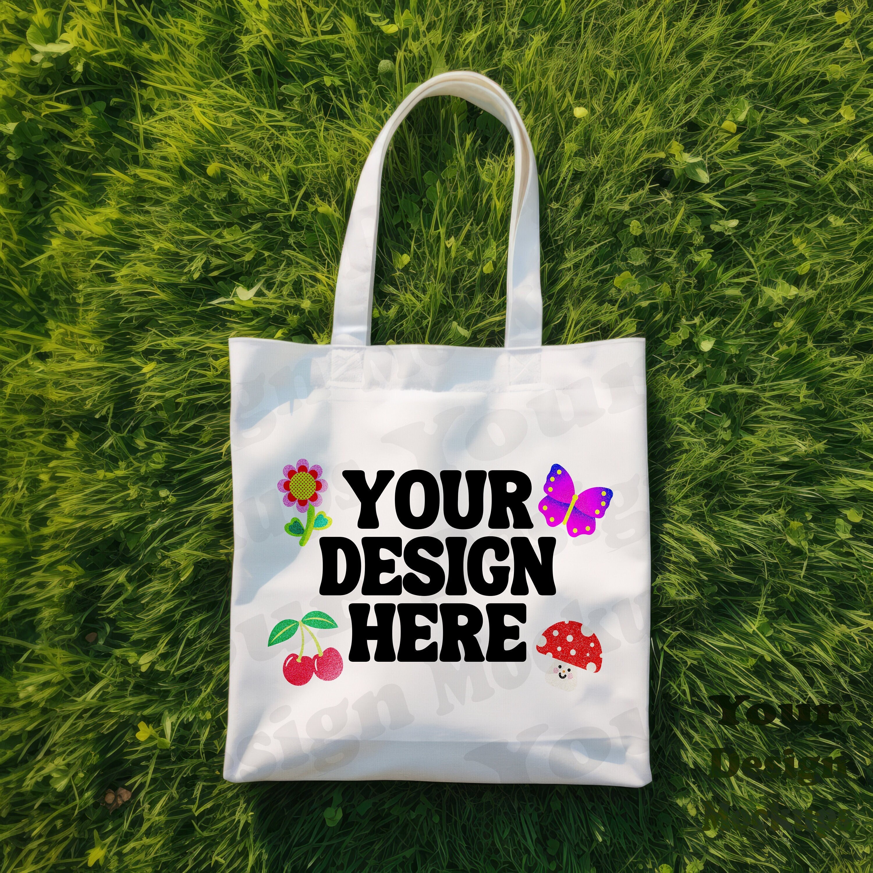 Flat Lay Tote Bag Mockup, Tote Mockup, Tote Bag, Canvas Tote Bag Mockup ...