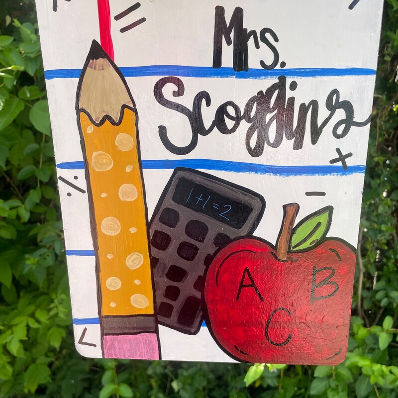 Teacher Clipboard - Etsy