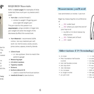 Betsy Top- PDF Crochet Pattern - Etsy