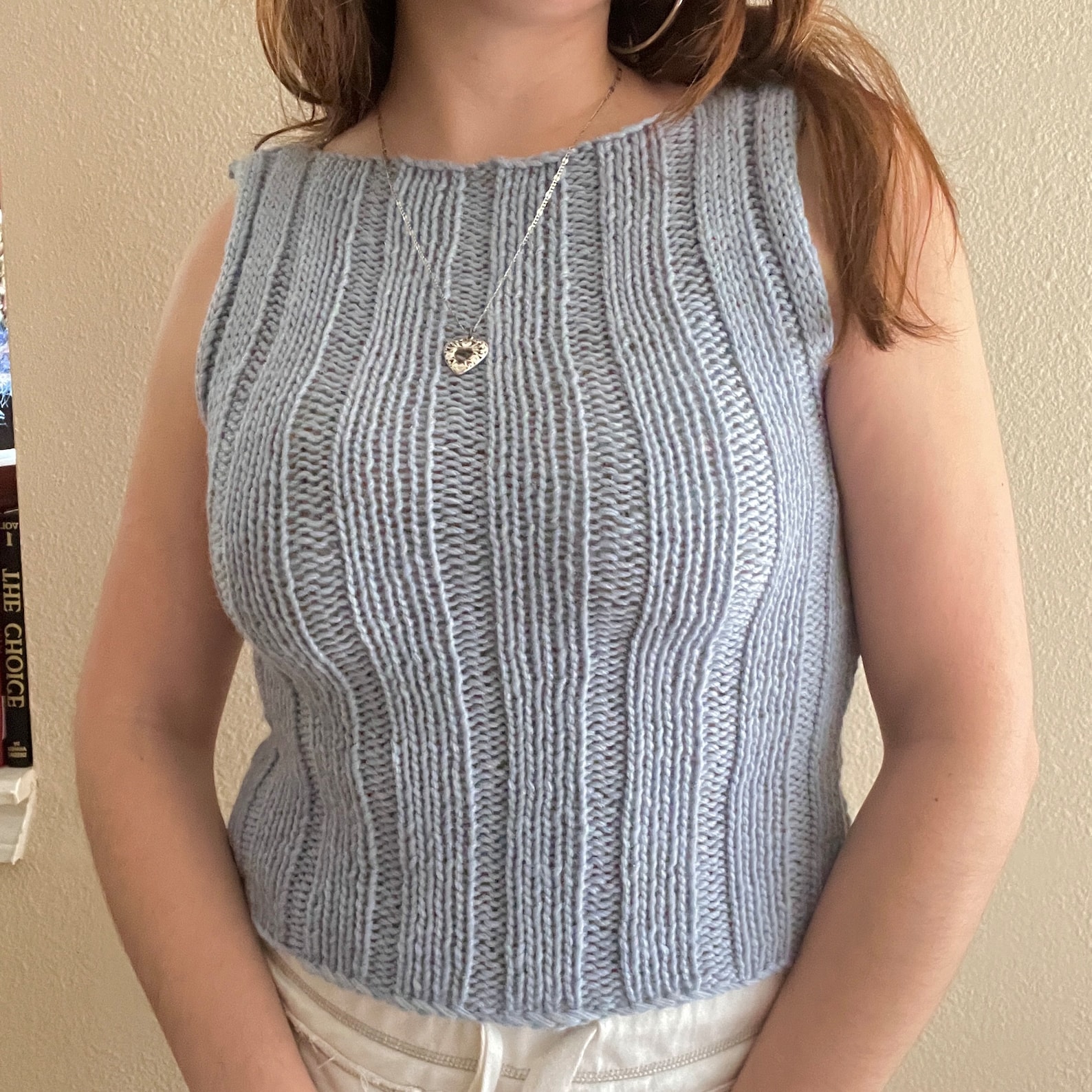 Tuesday Top- PDF Beginner Knitting Pattern- Ribbed Knit - Etsy