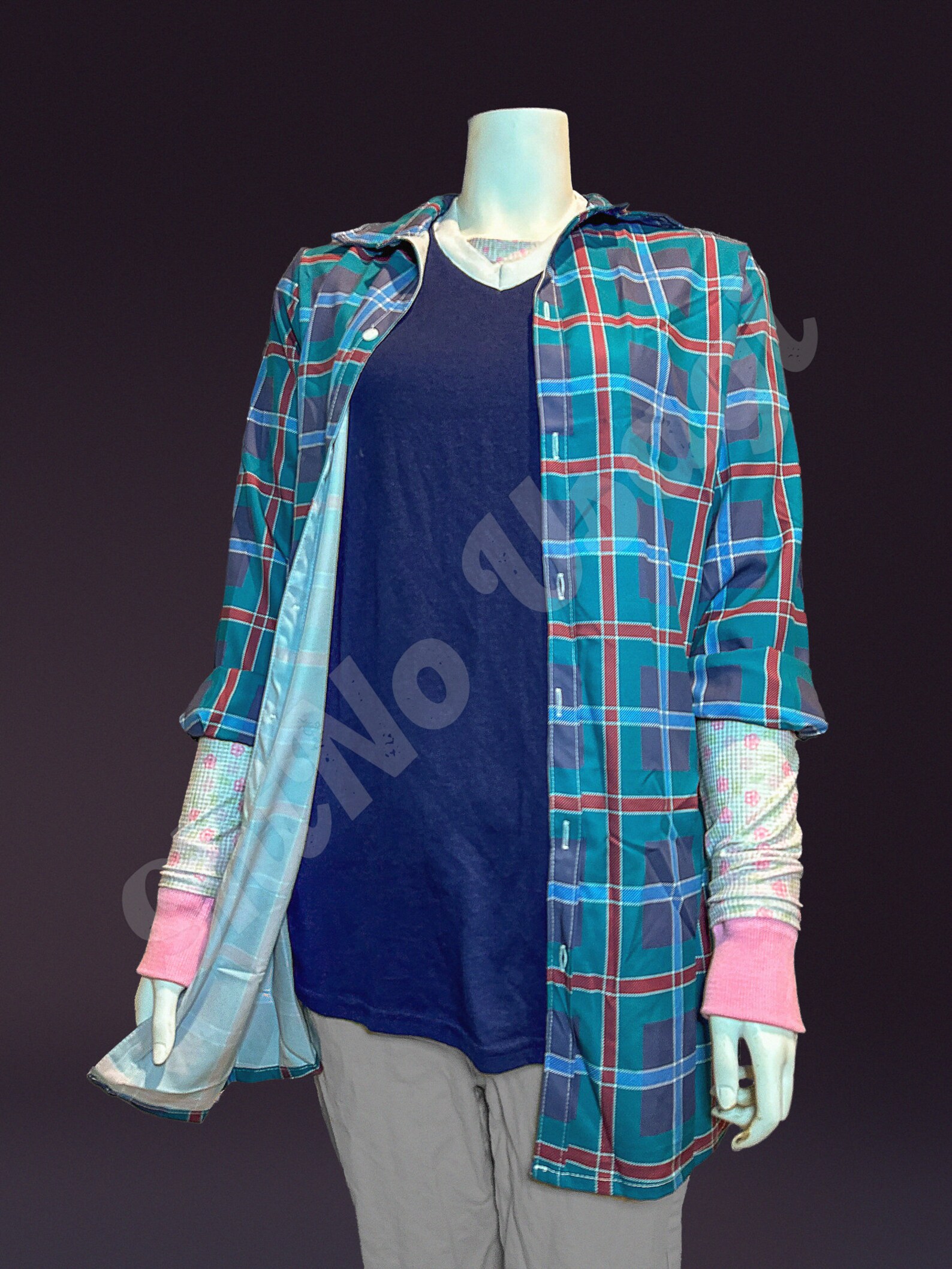Stranger Things 'hero' Plaid Cosplay Shirt (PLAID SHIRT ONLY) - Etsy