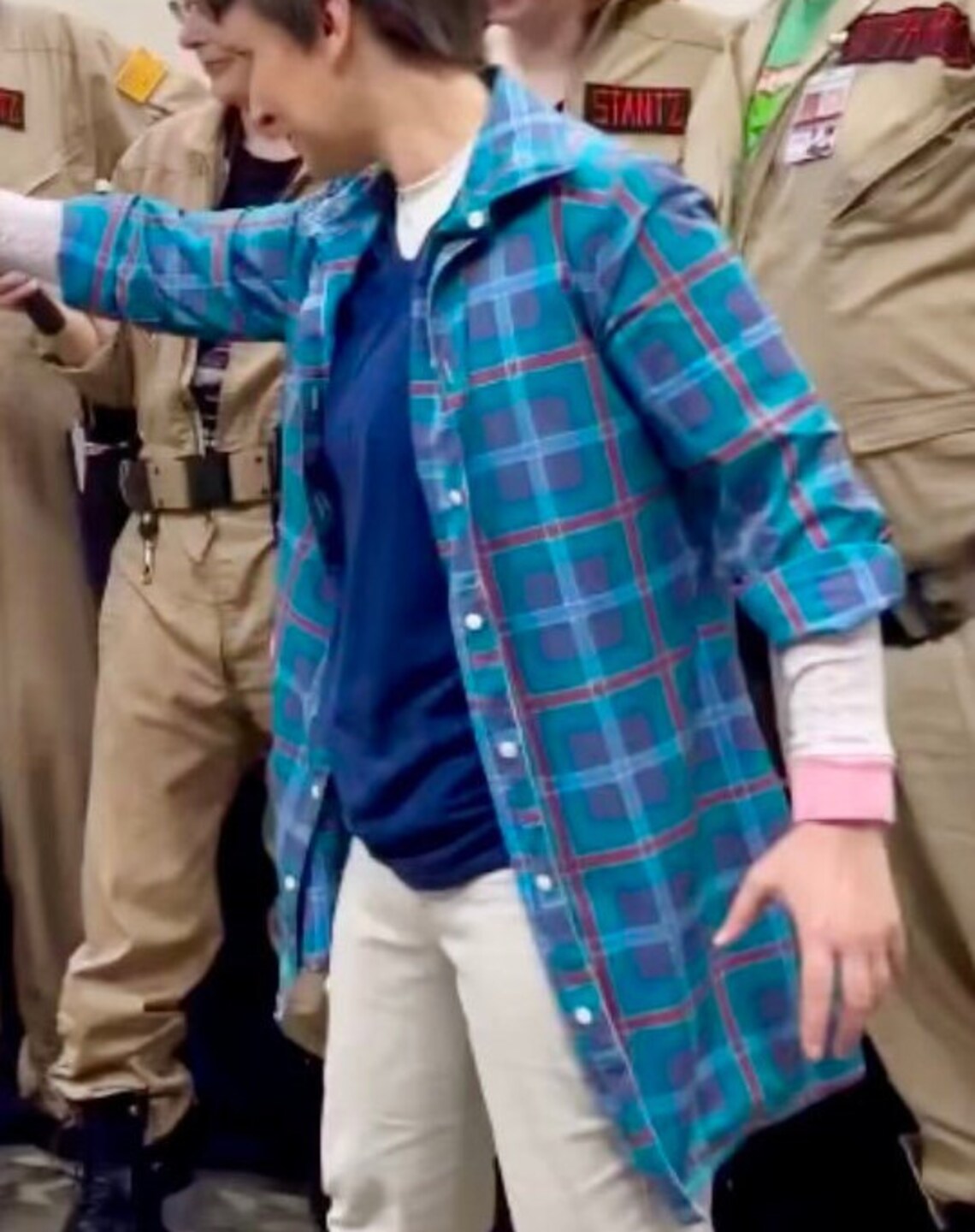 Stranger Things 'hero' Plaid Cosplay Shirt (PLAID SHIRT ONLY) - Etsy