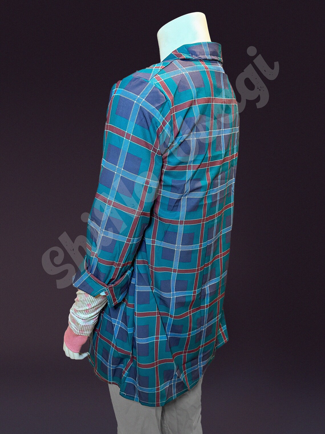 Stranger Things 'hero' Plaid Cosplay Shirt (PLAID SHIRT ONLY) - Etsy
