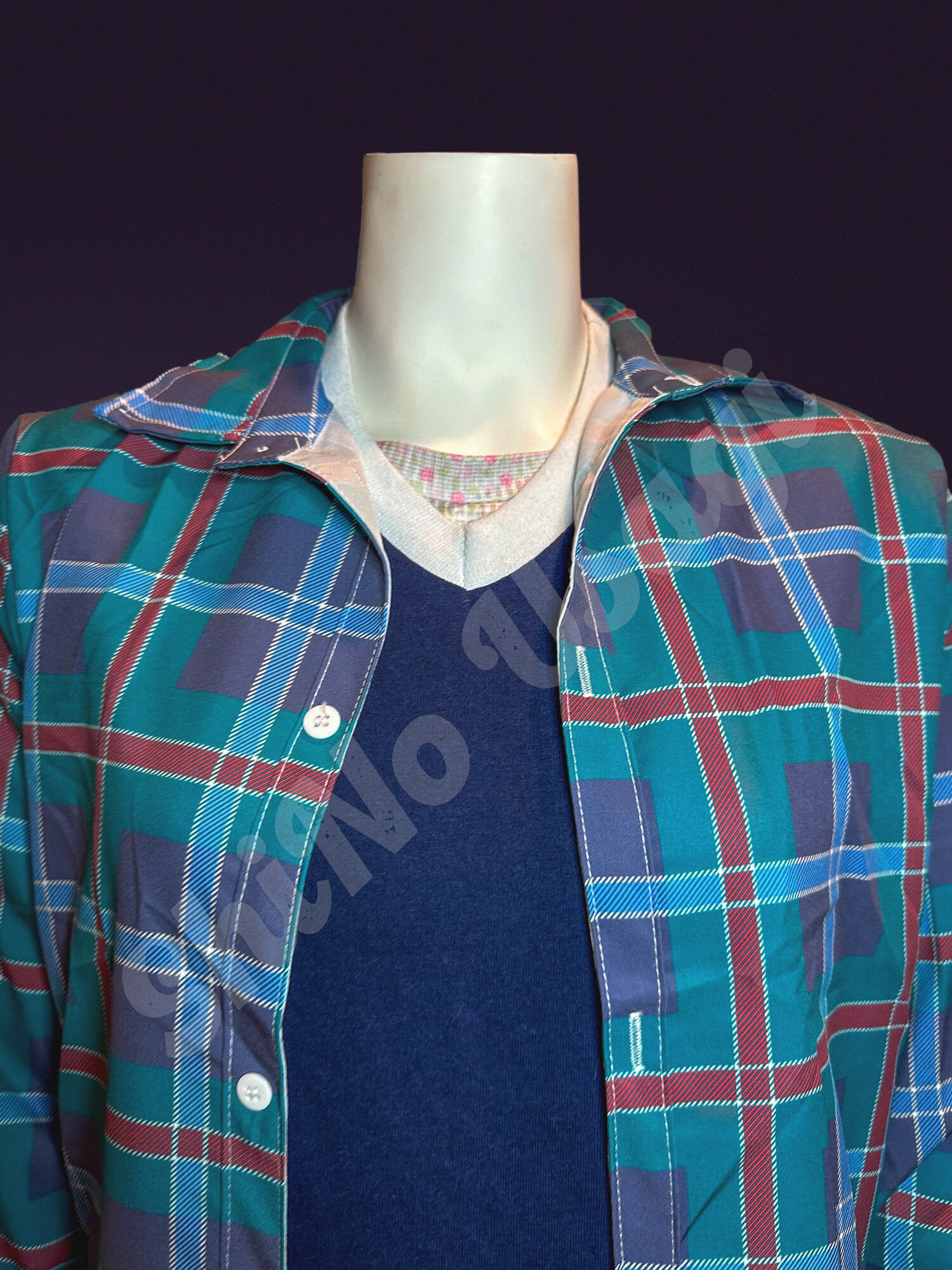 Stranger Things 'hero' Plaid Cosplay Shirt (PLAID SHIRT ONLY) - Etsy