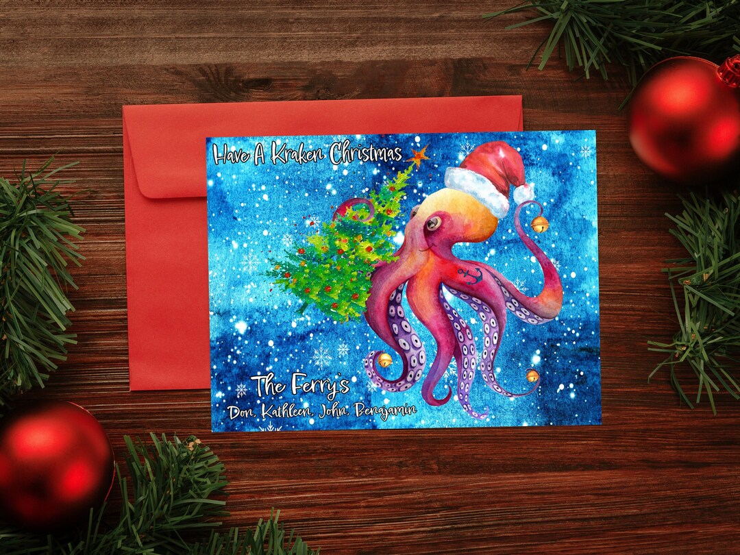 Personalized Christmas Card Set Military Christmas Cards - Etsy