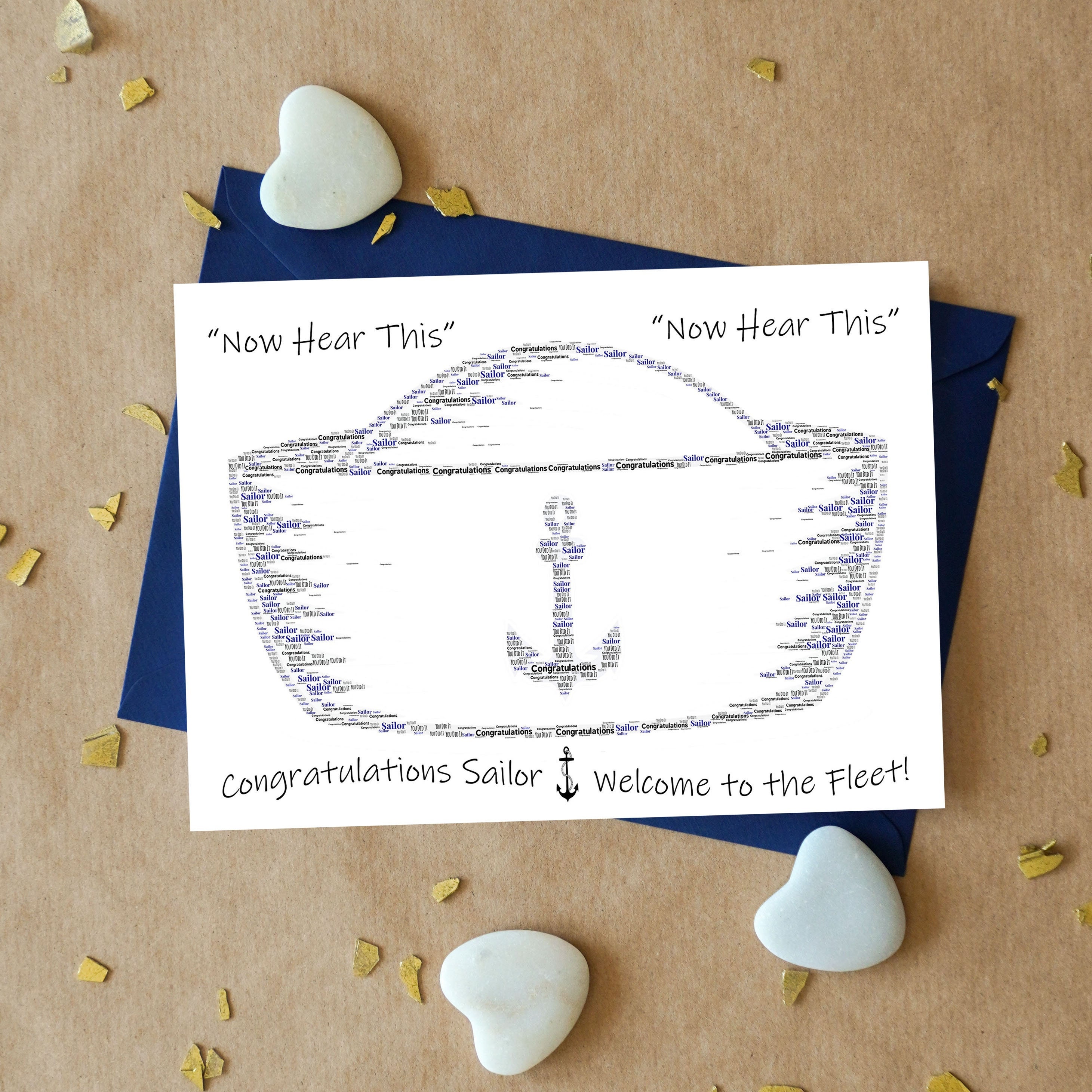 Navy Boot Camp Graduation Sailor Graduation Card Basic - Etsy