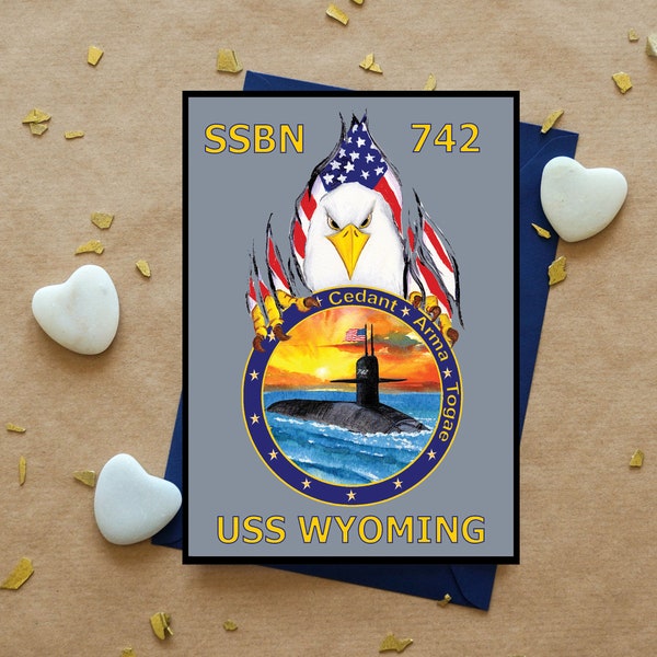 Submarine Greeting Card - Etsy