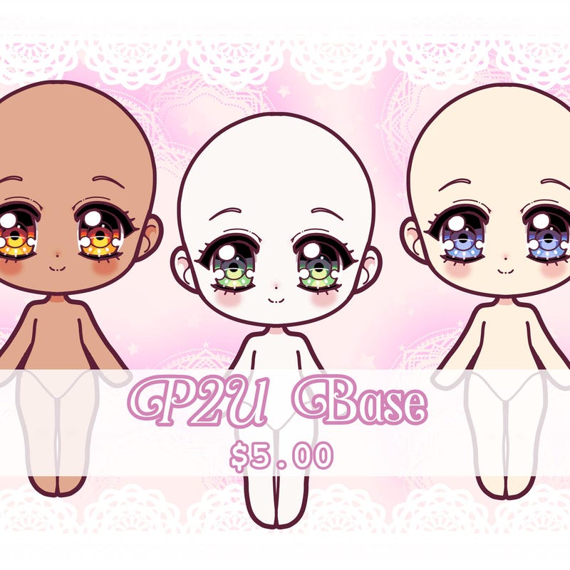 Chibi Bases - Etsy