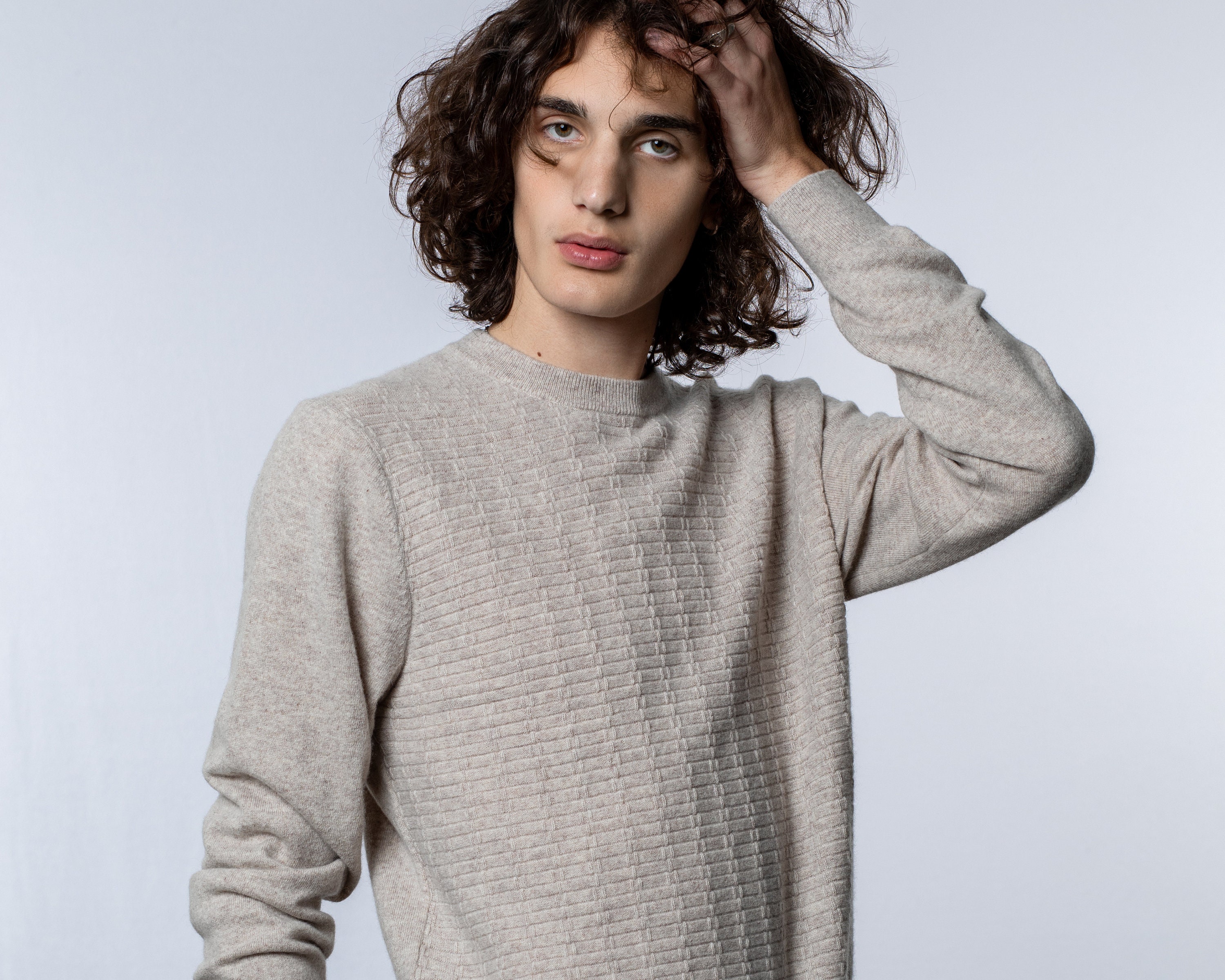 The Colebee Men's Cashmere Sweater 100% Cashmere - Etsy