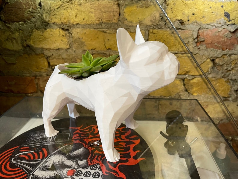 French Bulldog Frenchie Planter Plant Pot . - Etsy