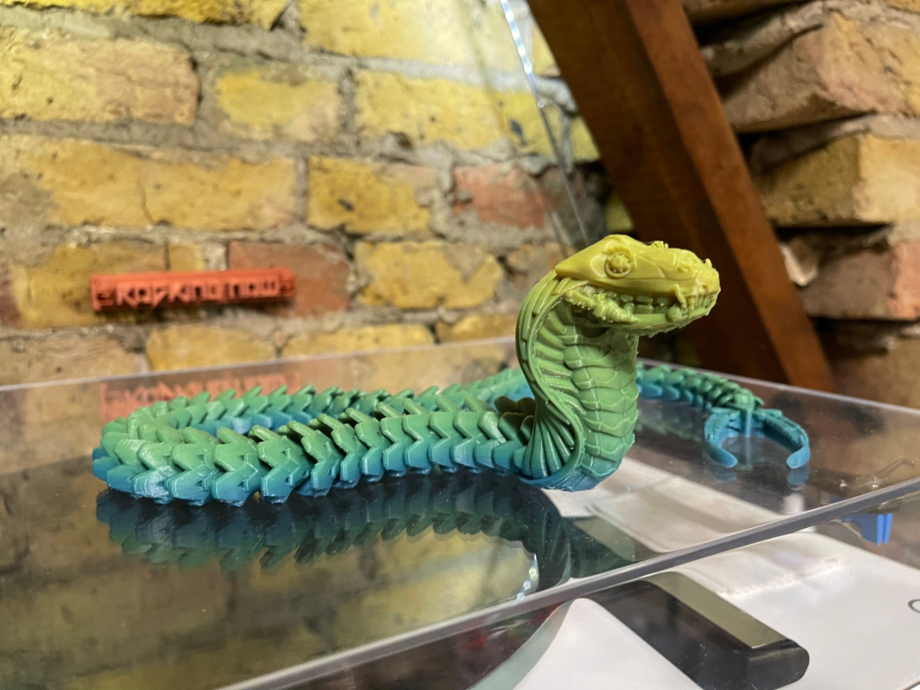 Articulated Mechanical Cobra Snake | Etsy