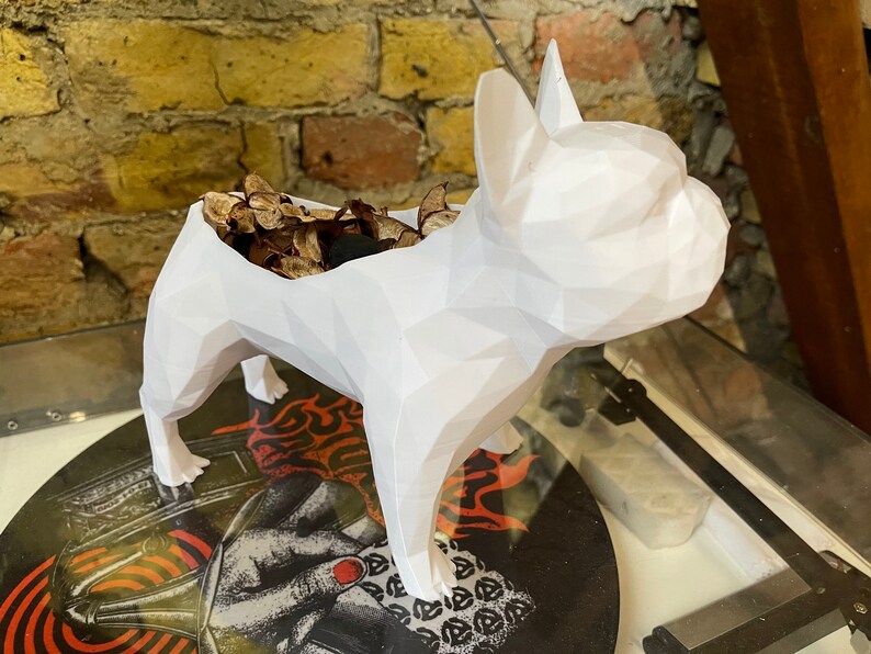 French Bulldog Frenchie Planter Plant Pot . - Etsy